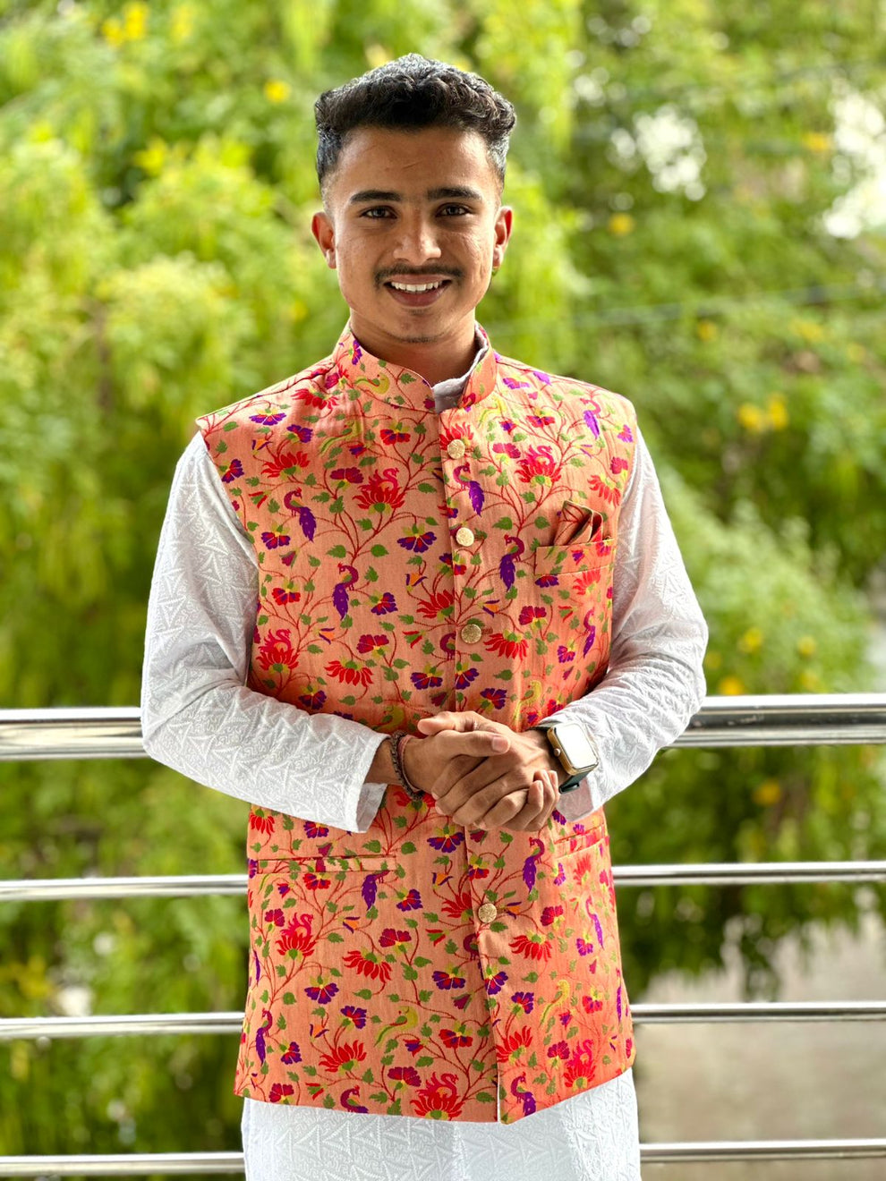 Paithani Jackets for Men – Satyam Paithani