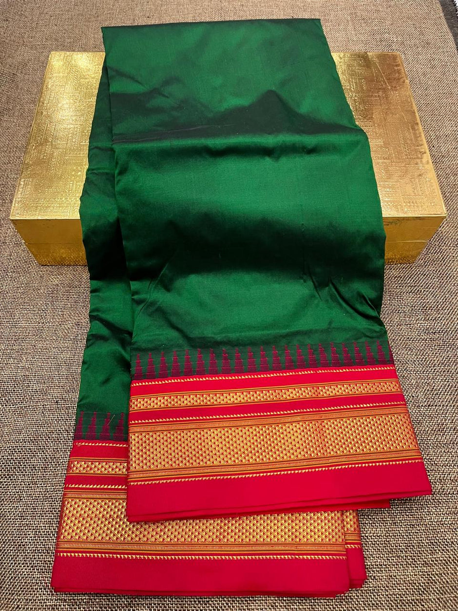 Plain Irkal Saree 6500/- – Satyam Paithani